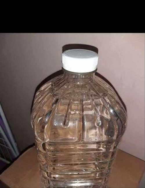 Бутылка канистра пластиковая пять литров