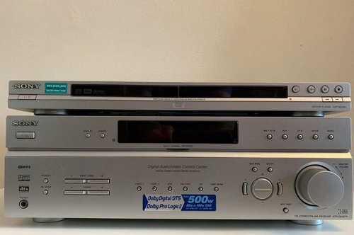 Ресивер Sony STR-DE497Р+DVD/CD