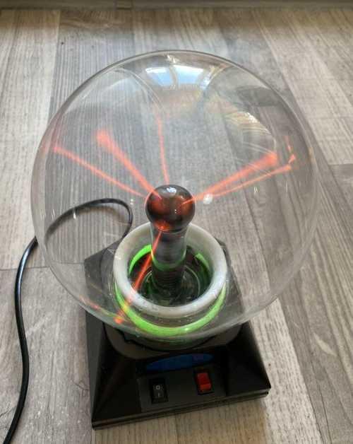 Электрический плазменный шар молния. Ночник
