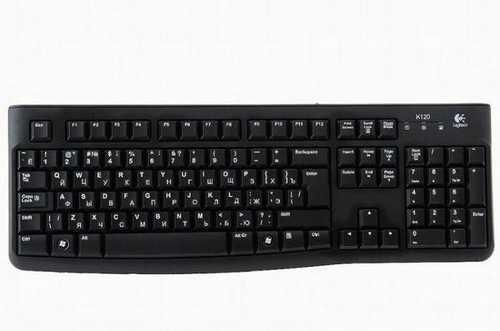 Клавиатура logitech K120 for business, USB, черный