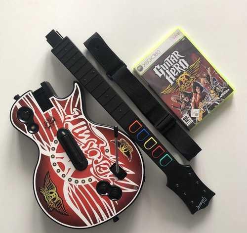 Guitar Hero Aerothmith (XBox360) + Гитара