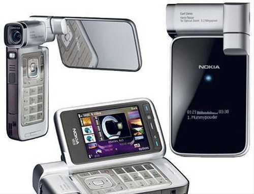 Nokia N93i "Зеркало" Silver оригинал