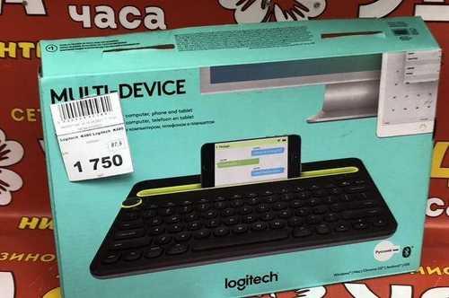 Клавиатура Logitech Multi-Device Keyboard K480 B