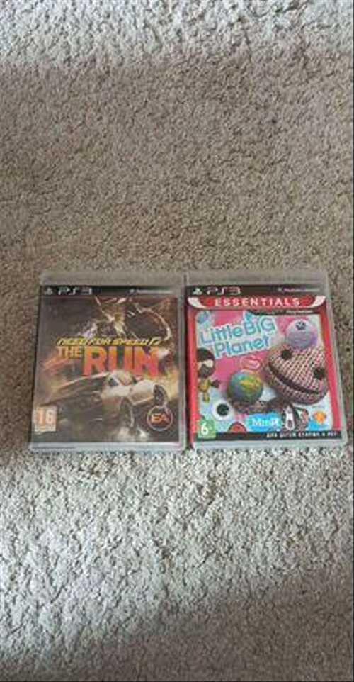 Little Big Planet, NFS The RUN PS3