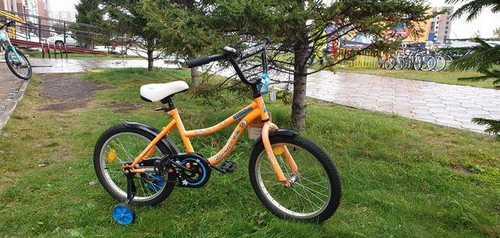 Велосипед детский Nova Track Neptune 18" оранжевый
