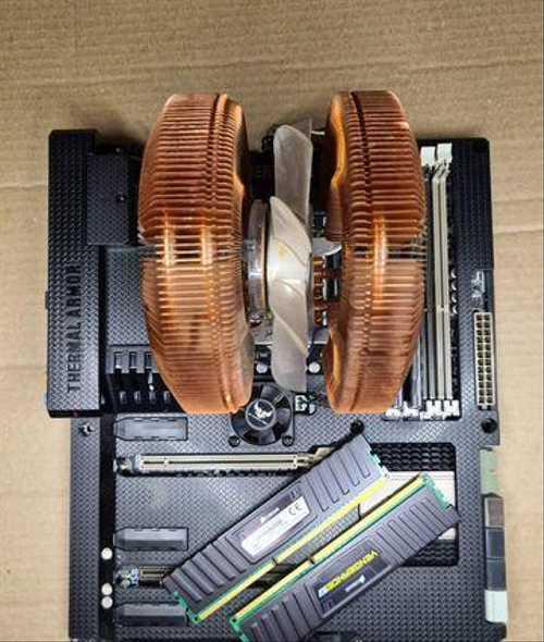 Asus sabertooth Z77 + i7 3770k + 16Gb DDR3