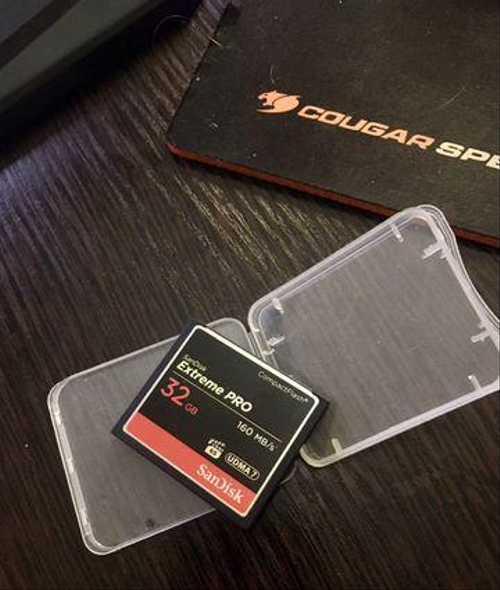 Sandisk extreme pro 32 gb 160 mb/s udma7