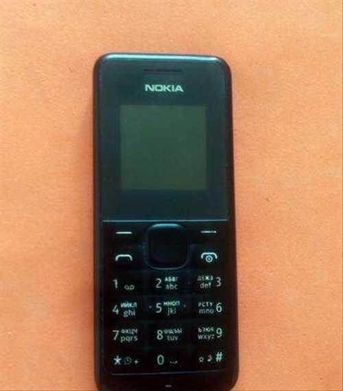 Nokia 105 Мобильный телефон кнопочный Винтаж Ретро