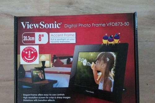 Новая Электронная Фоторамка ViewSonic 20.3 см