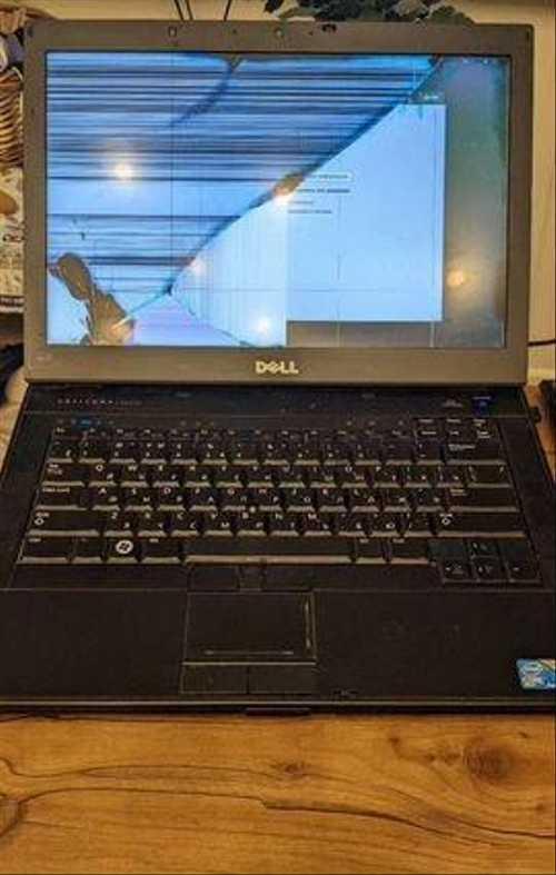 Dell latitude e6410 с трещиной на экране