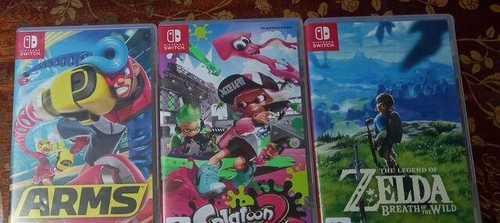 The legend of zelda botw, arms, Splatoon 2