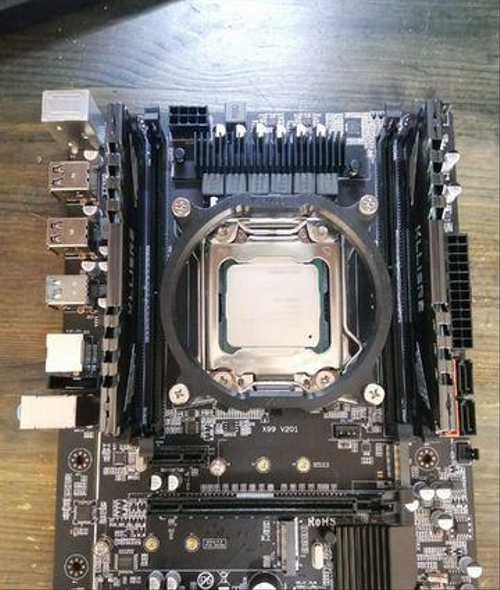 Связка xeon e5 2620v3/ 16gb ddr4/ m/b x99