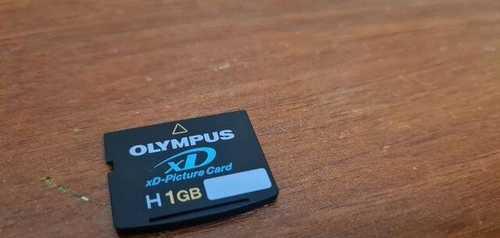 Карта памяти olympus XD-Picture Card 1GB оригинал