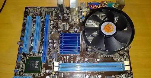 Материнская плата LGA775+ pentium 2 ядра