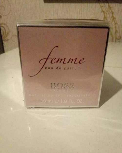 Парфюмированная вода hugo boss femme