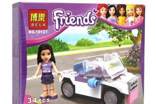Лего Friends "Автомобиль Эммы" 34 детали