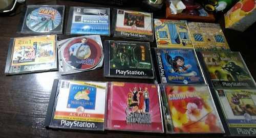 Диски с играми, песнями, сказками на пк, PS1, CD