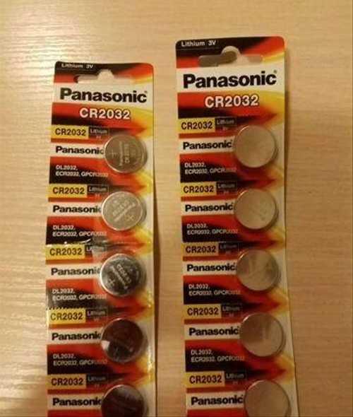 Батарейка Panasonic cr2032 v3