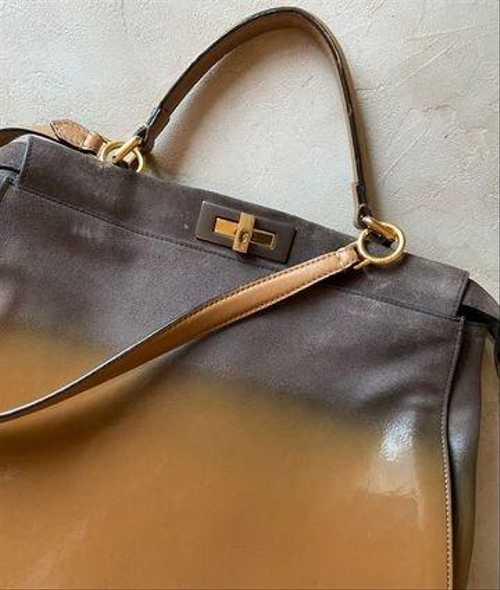Сумка Fendi Peekaboo дефиле оригинал