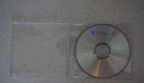 Диск Verbatim DVD-R (1 шт в пластиковой упаковке)