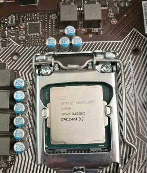 Pentium G4560 + AsRock B250M-HDV + 8Gb DDR4