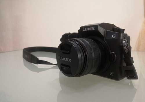 Фотоаппарат Lumix G7, штатив Hama Action 165 3D, м