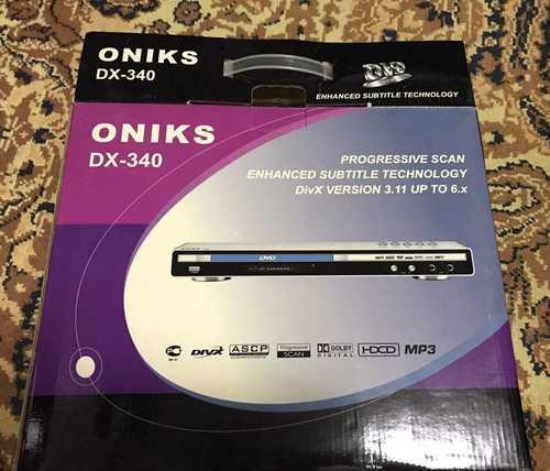DVD-плеер-Oniks DX-340