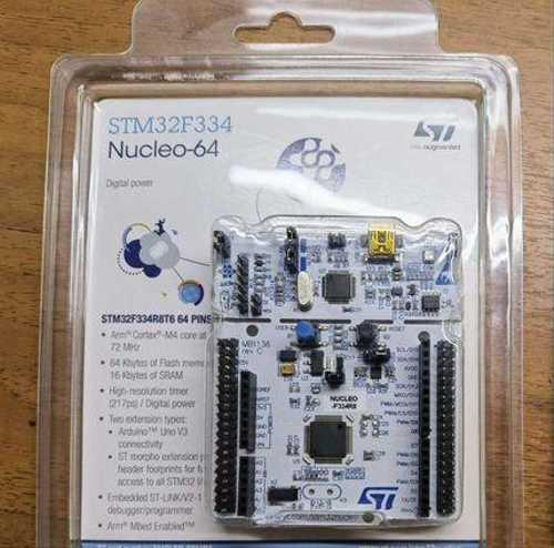 Отладачная плата stm32 nucleo-f334