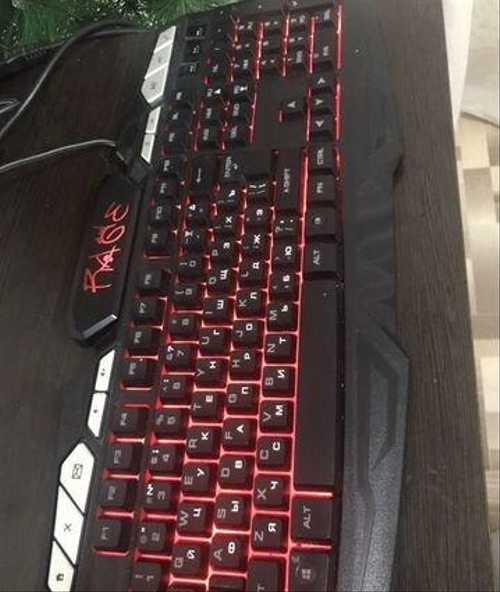 Игровая клавиатура dexp rage