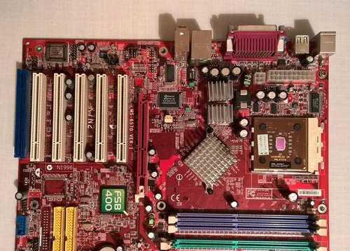 Материнская плата FC Micro Star MS-6570