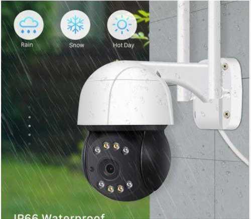 5Mp Wifi PTZ H.265 4Xzoom Auto tracking