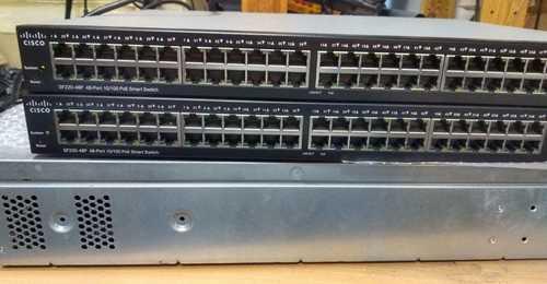 Коммутатор Cisco SF220-48P с дефектом