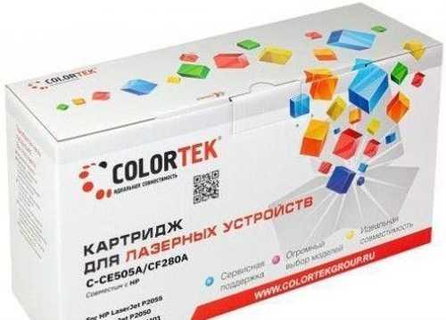 CF280A/CE505AC Совместимый тонер-картридж Colortek