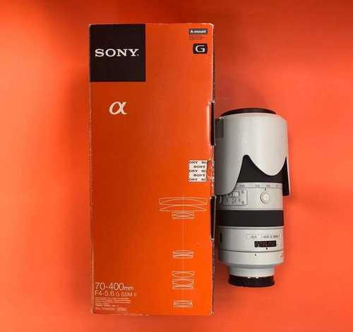 Sony 70-400mm f/4-5.6 G SSM II (SAL70400G2) комисс