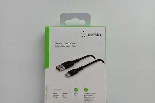 Кабель Belkin 1m USB a - USB c черный