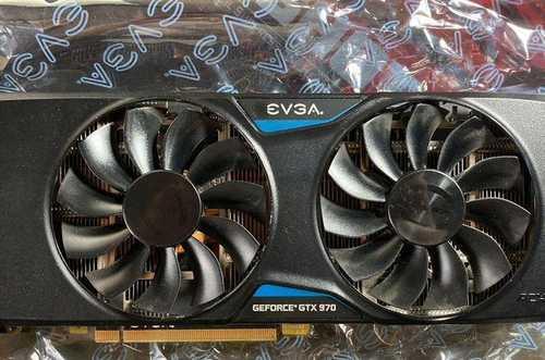 Видеокарта evga GTX 970 4Gb