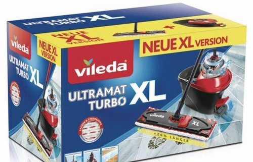 Набор Vileda Ultramat Turbo XL (швабра + ведро c п