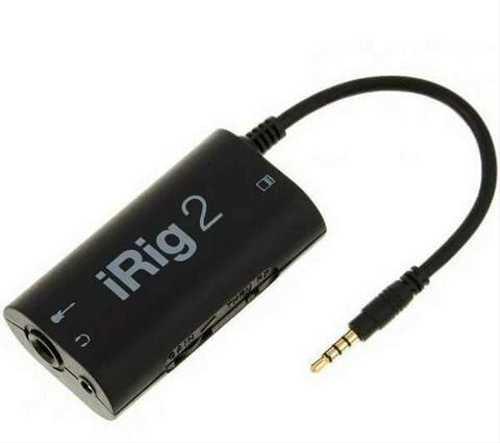 Irig 2 гитарный интерфейс