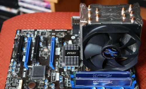 Комплект AMD: MSI 970A-G46 + FX8350 +16GB + Кулер