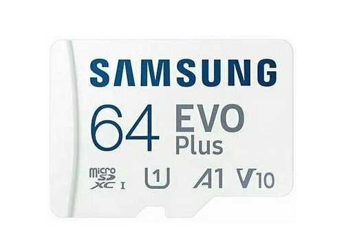 Карта памяти Samsung microsdxc EVO+ 64GB 130 Mb/s