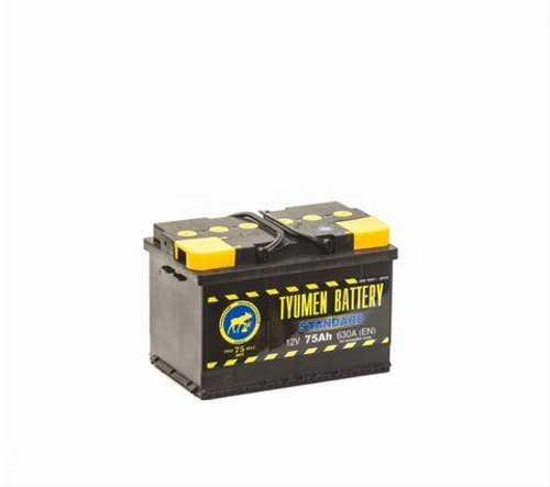 Аккумулятор 75ah обратная полярность. АКБ Tyumen Battery 75 Ah. Tyumen Battery Standard 6ct-75l 660а п.п.. АКБ Tyumen Standart 75. Аккумулятор Tyumen 60ah п.п.