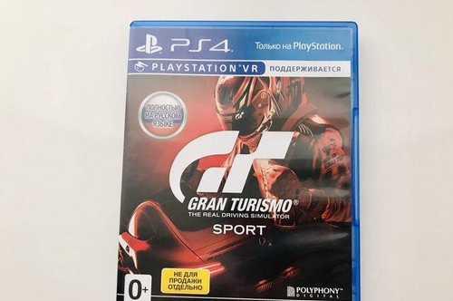 Gran Turismo Sport диск для PS4