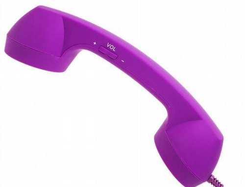 Ретро трубка для смартфона gsmin Retro (Фиолетовый