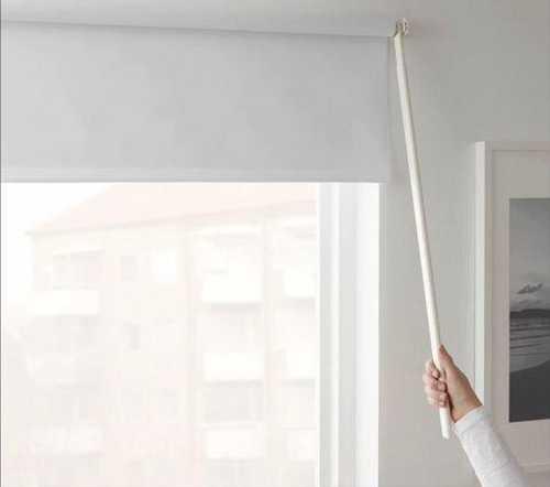 Рулонные шторы IKEA фриданс 200 и 140 см, белые