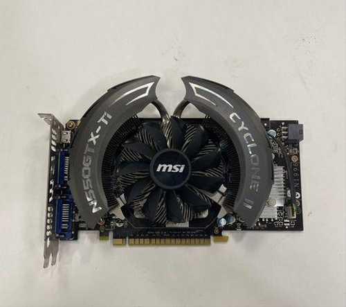 Видеокарта MSI N550GTX-TI 1GB gddr5