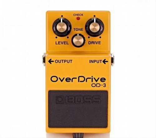 Boss OD-3 overdrive Овердрайв Новый гарантия