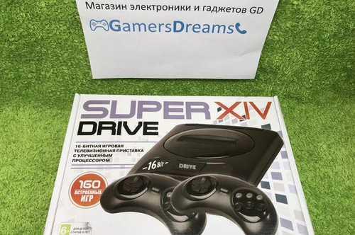 Sega Super Drive 14 (160 разных игр) Black