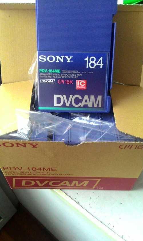 Видеокассеты dvcam Sony PDV-184ME