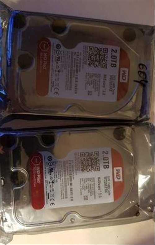 Жесткий диск Western Digital WD Red 2 тб WD20efrx