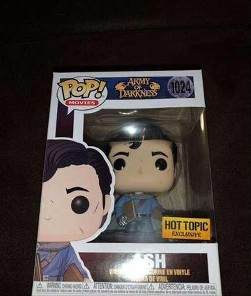 Ash Army of darkness Evil dead funko pop